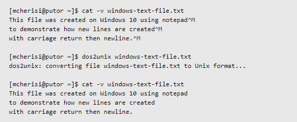 如何在Linux中删除文件中的^M字符- A5数据